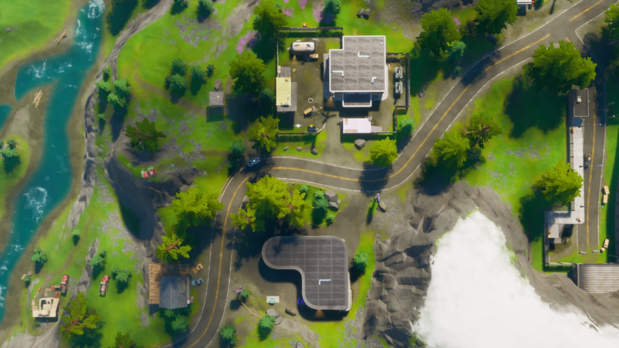Fortnite Catty Corner Location Fortnite Battle Royale